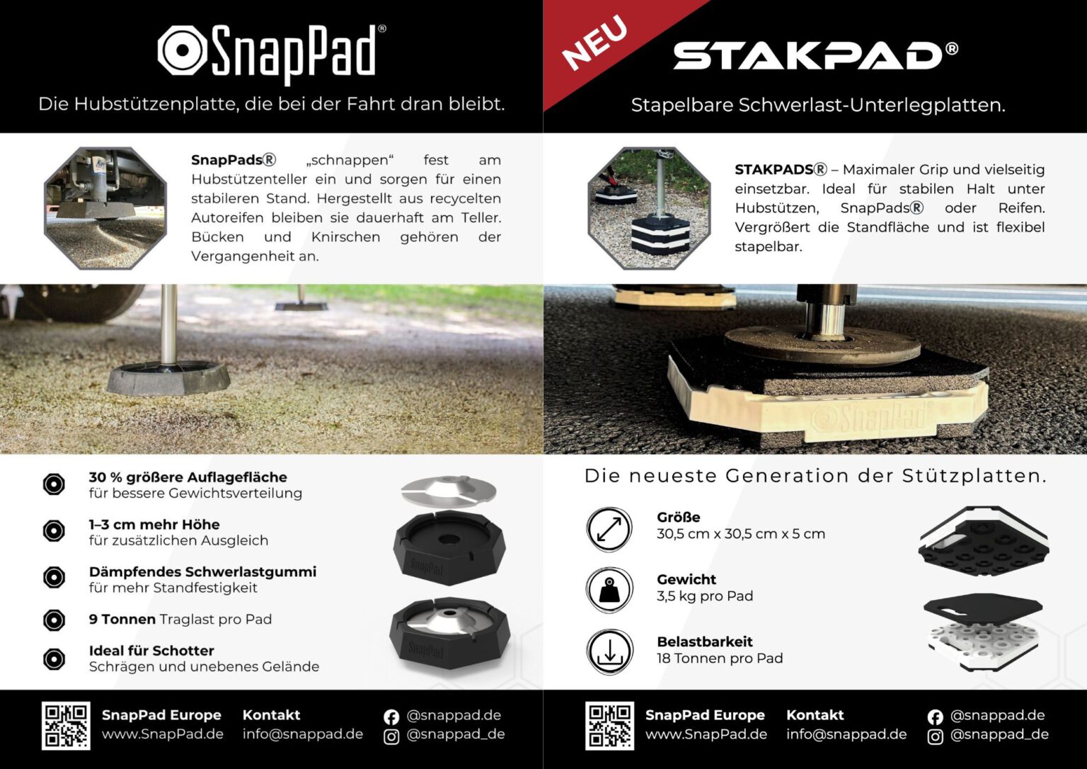 snappad.de - SnapPad ® | Die Stützplatte